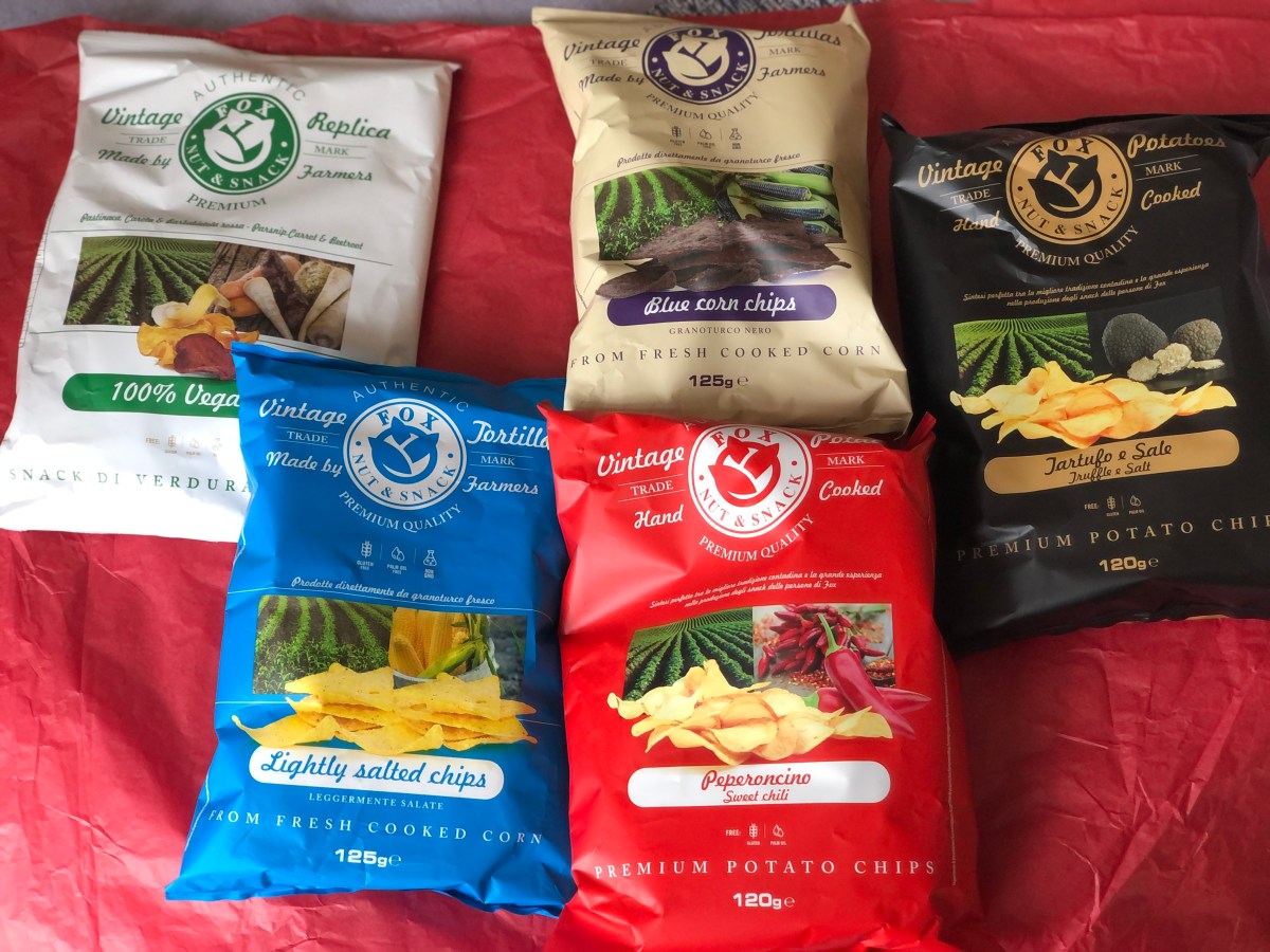 Italian Crisps and Snacks from Fox Nut & Snacks – The Review Studio