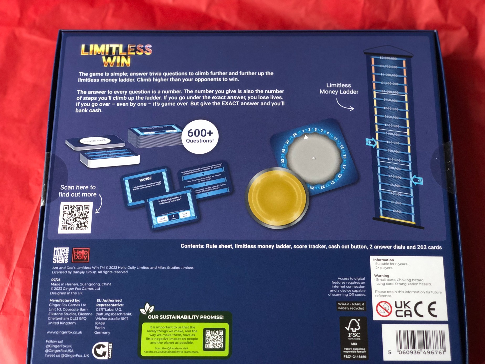 Ant & Dec’s Limitless Win Board Game – The Review Studio