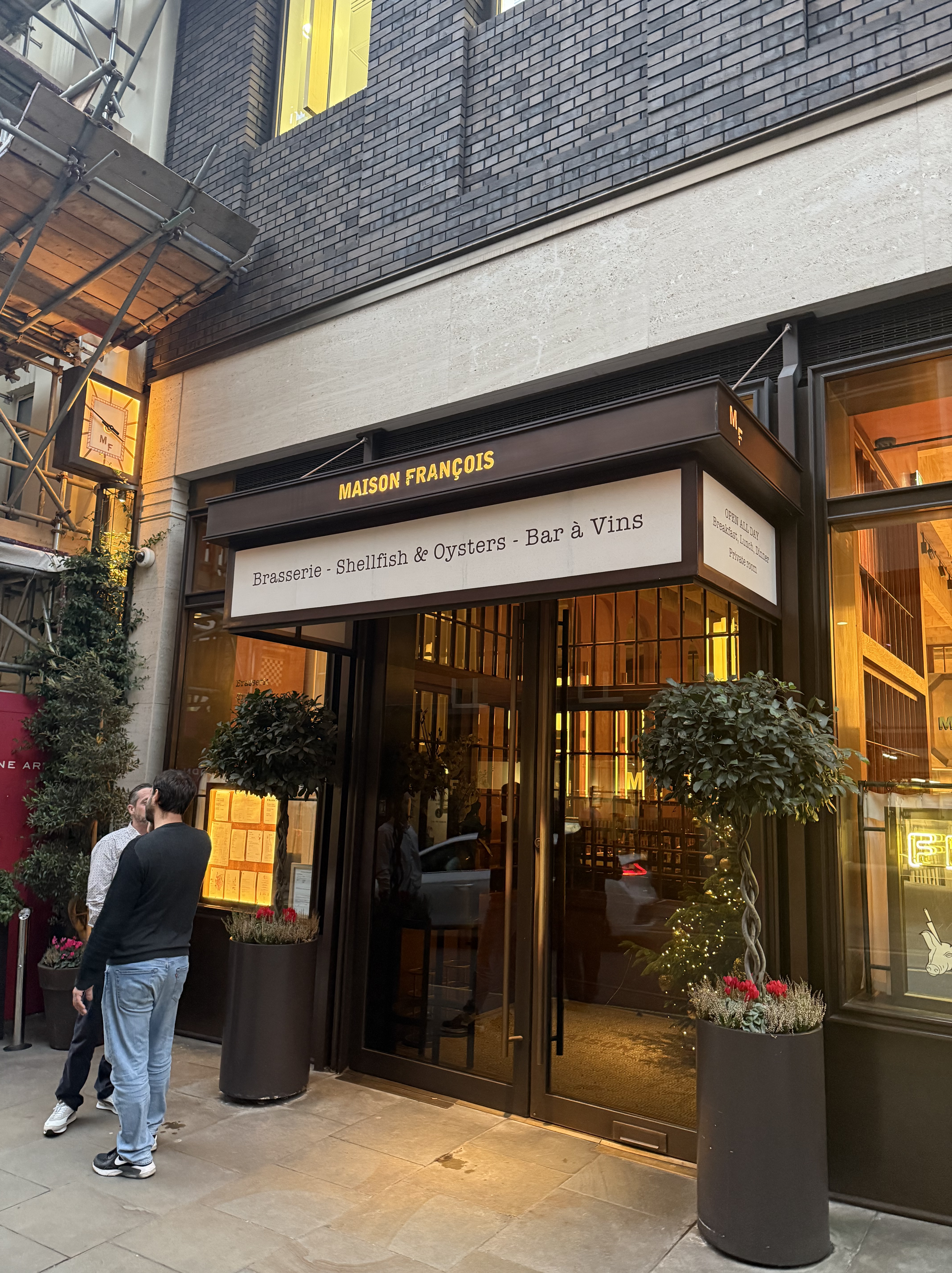 Maison Francois, 34 Duke Street SW1Y – The Review Studio