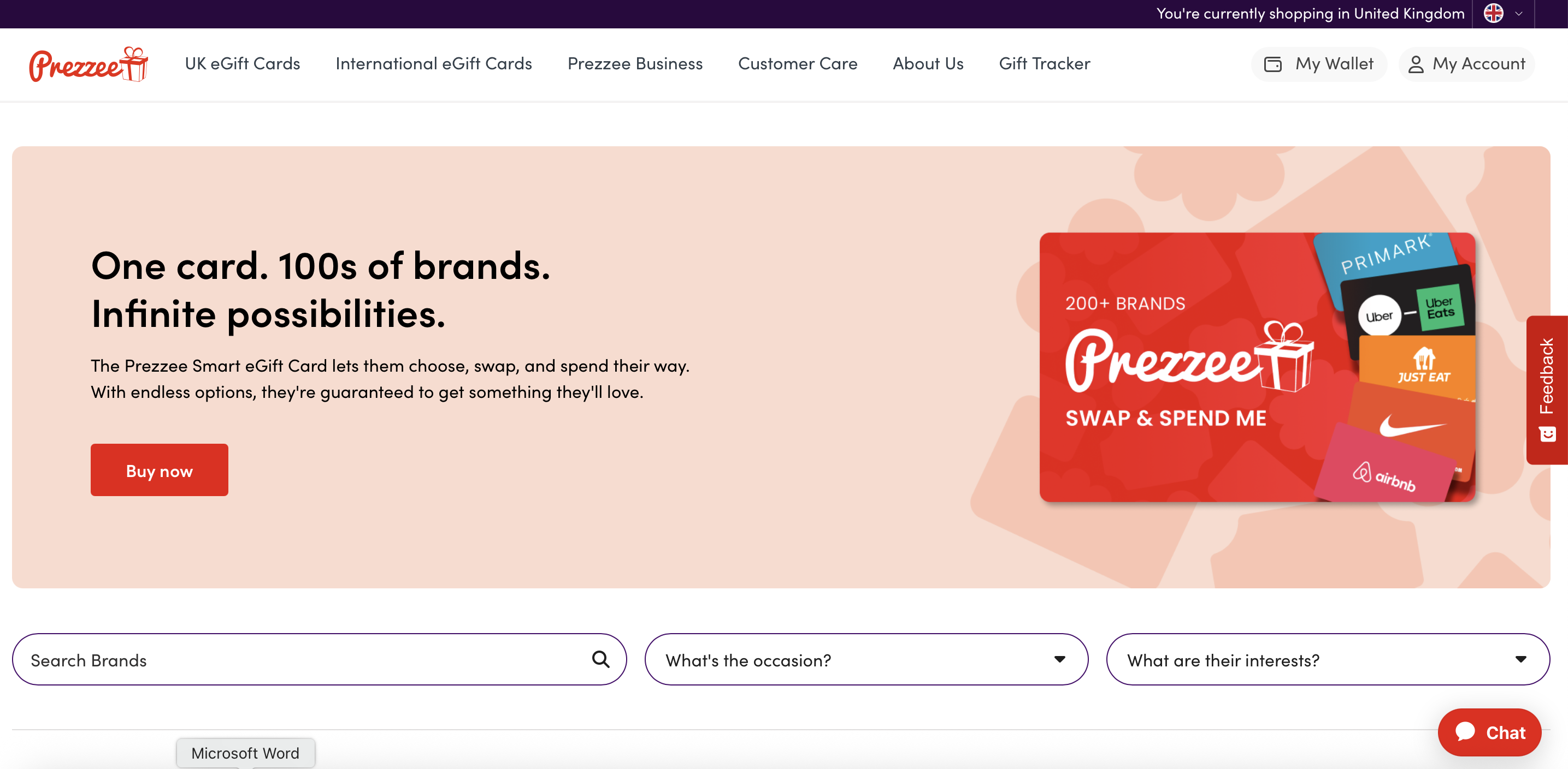 Prezzee Personalised Digital eGift Card – The Review Studio