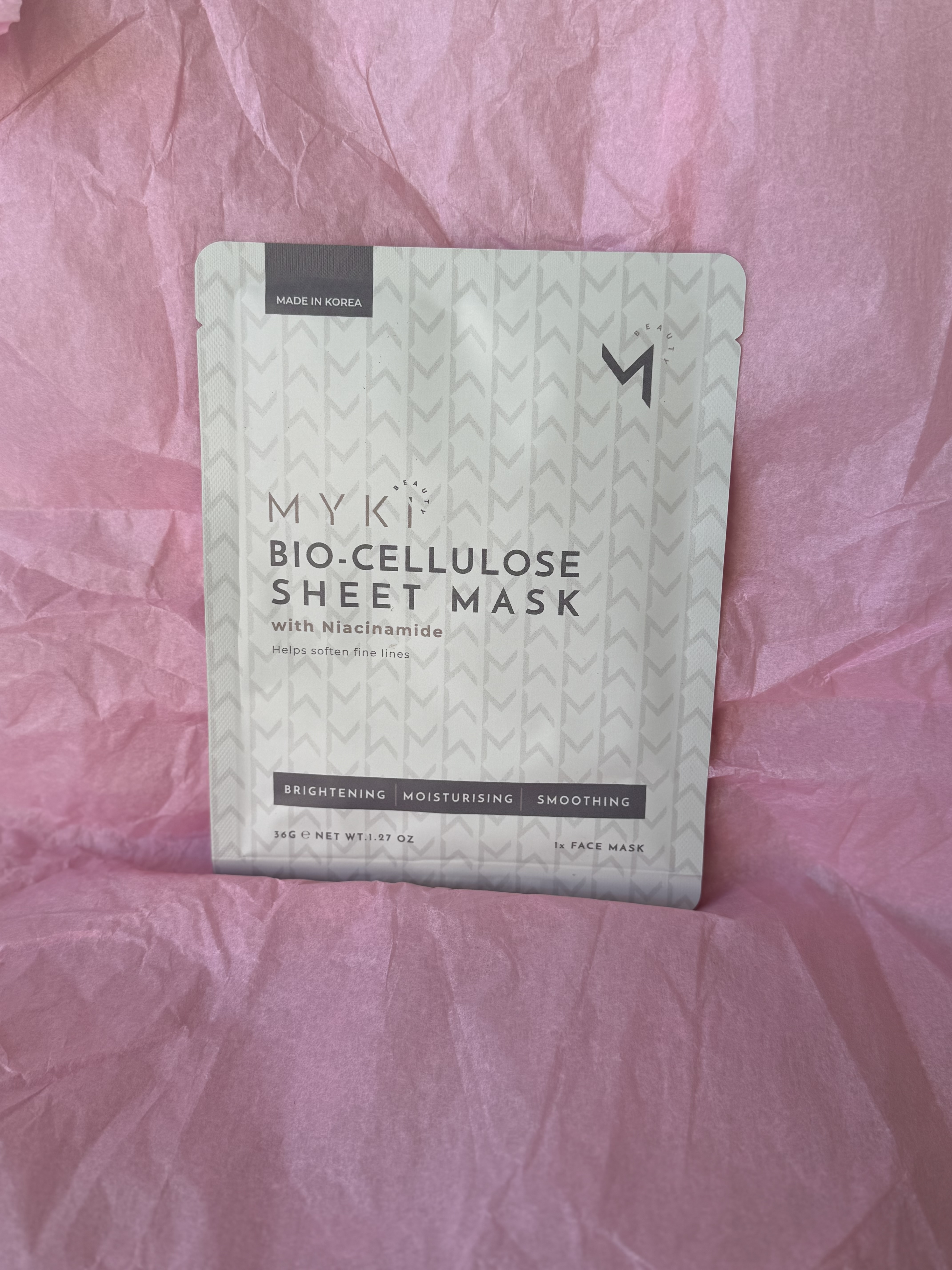 MYKI Bio-Cellulose Sheet Face Masks – The Review Studio